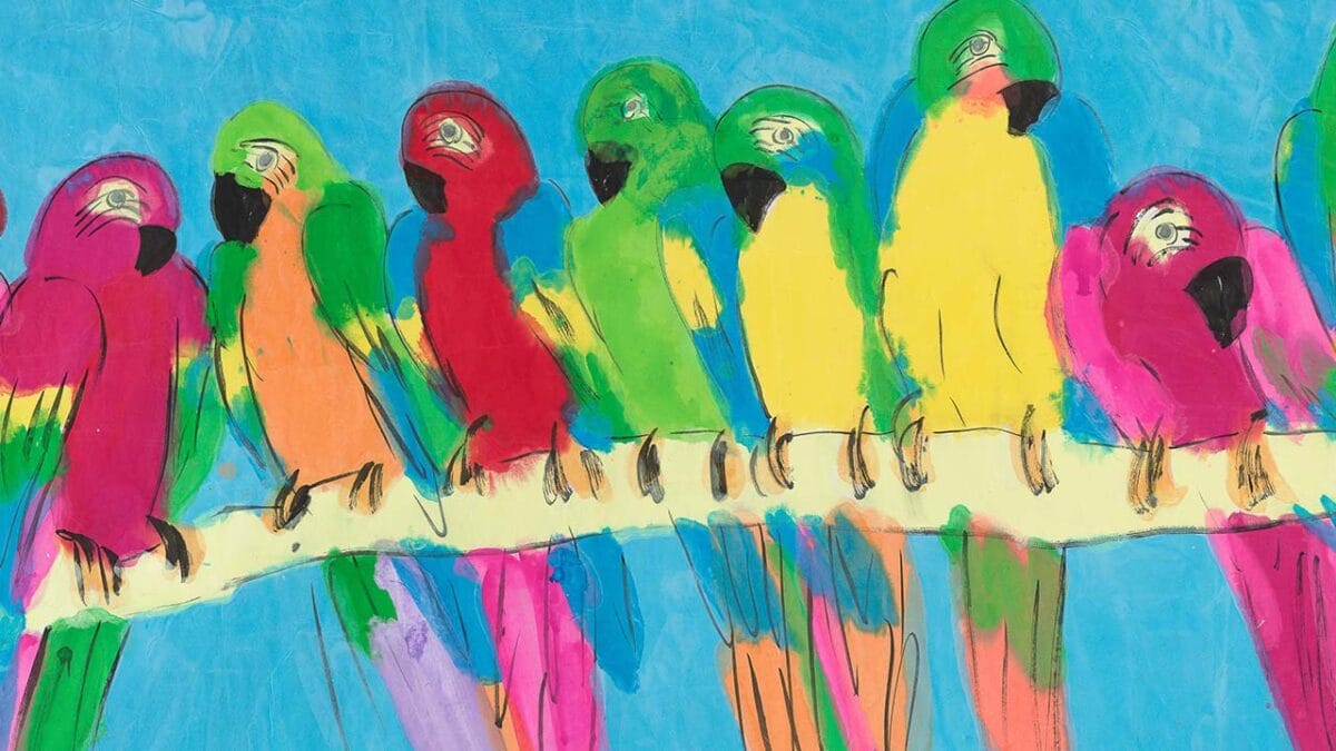 NSU Art Museum Fort Lauderdale Launches Walasse Ting: Parrot Jungle ...